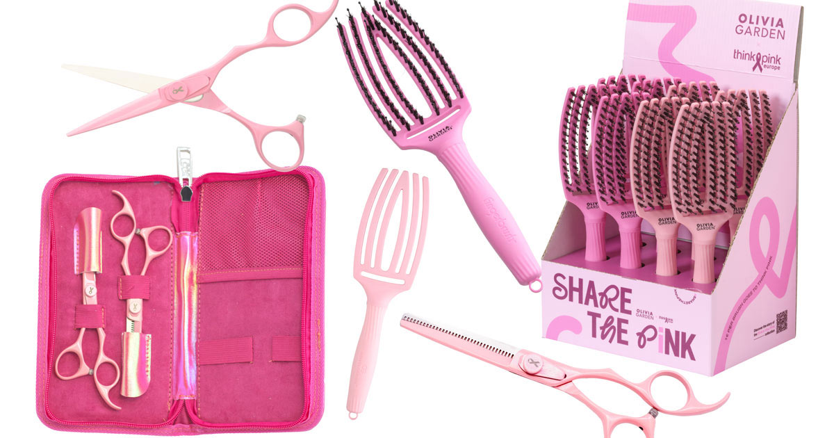 Olivia Garden setzt mit Think Pink Europe auf Brustkrebsaufklärung